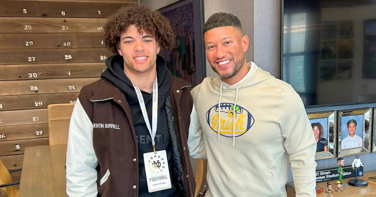 Elite Chicago WR recruit Quentin Burrell on Notre Dame radar