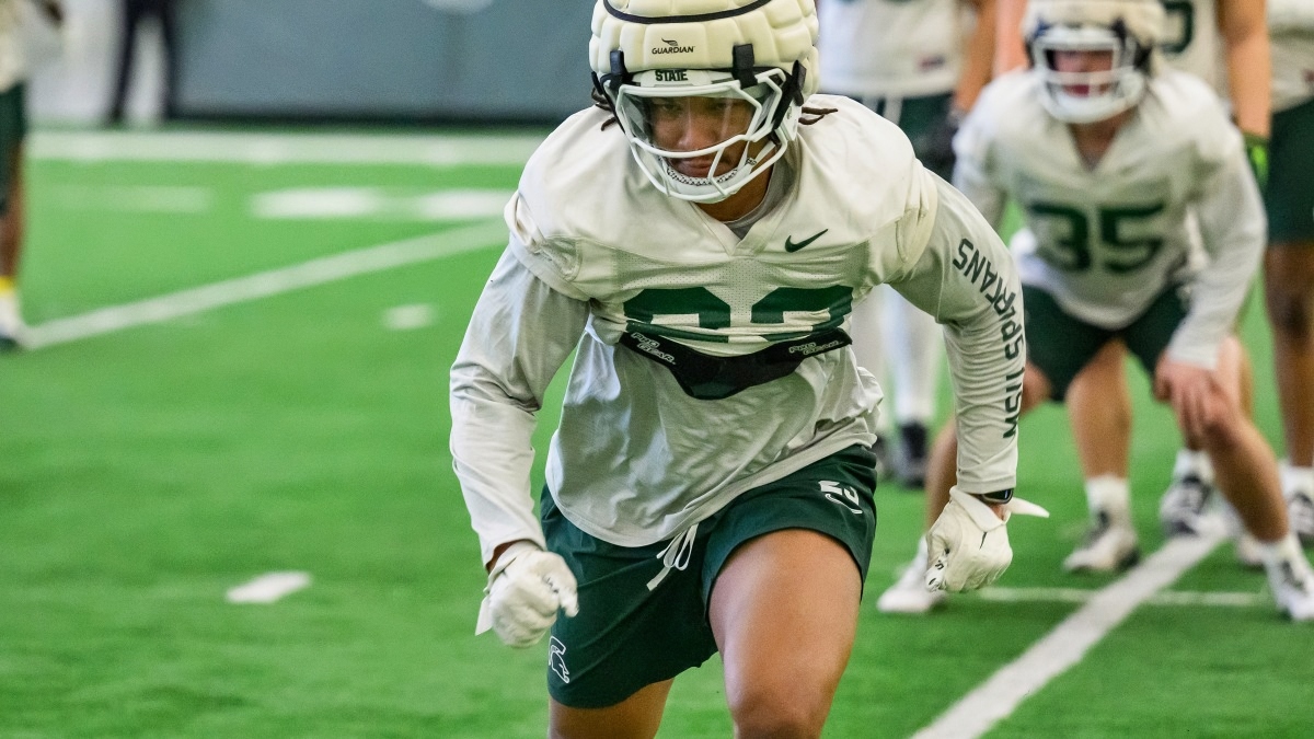 Michigan State LB Darius Snow off to strong start at spring practice