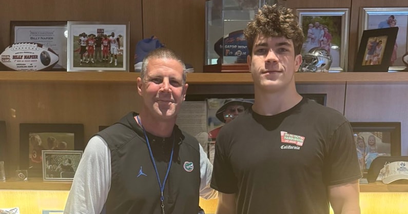 Florida to get official visit from edge Luke Wafle - On3