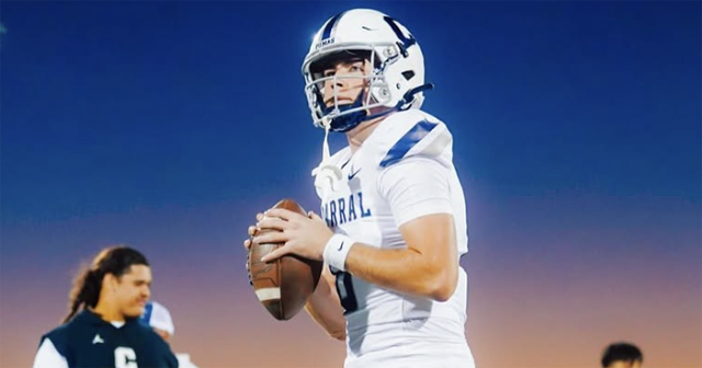 2027 On3 4-star QB Dane Weber is on the radar of top West Coast ...