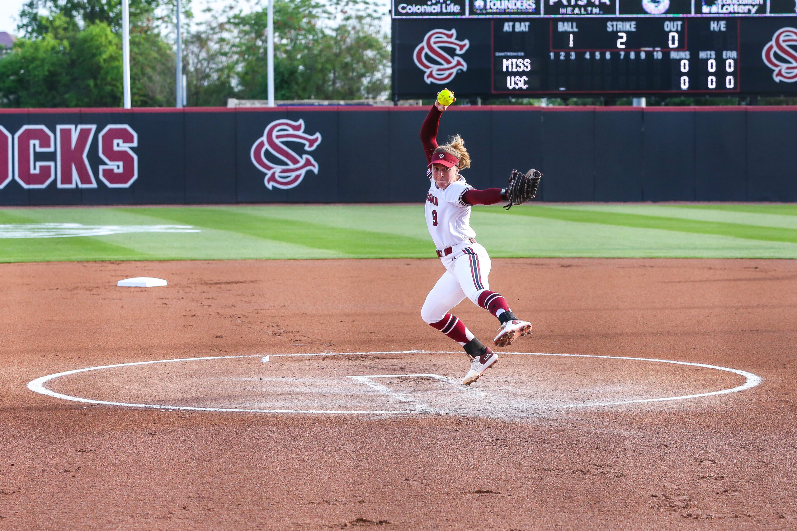 Photos + Story: South Carolina Softball's walk-off walk knocks off Ole ...