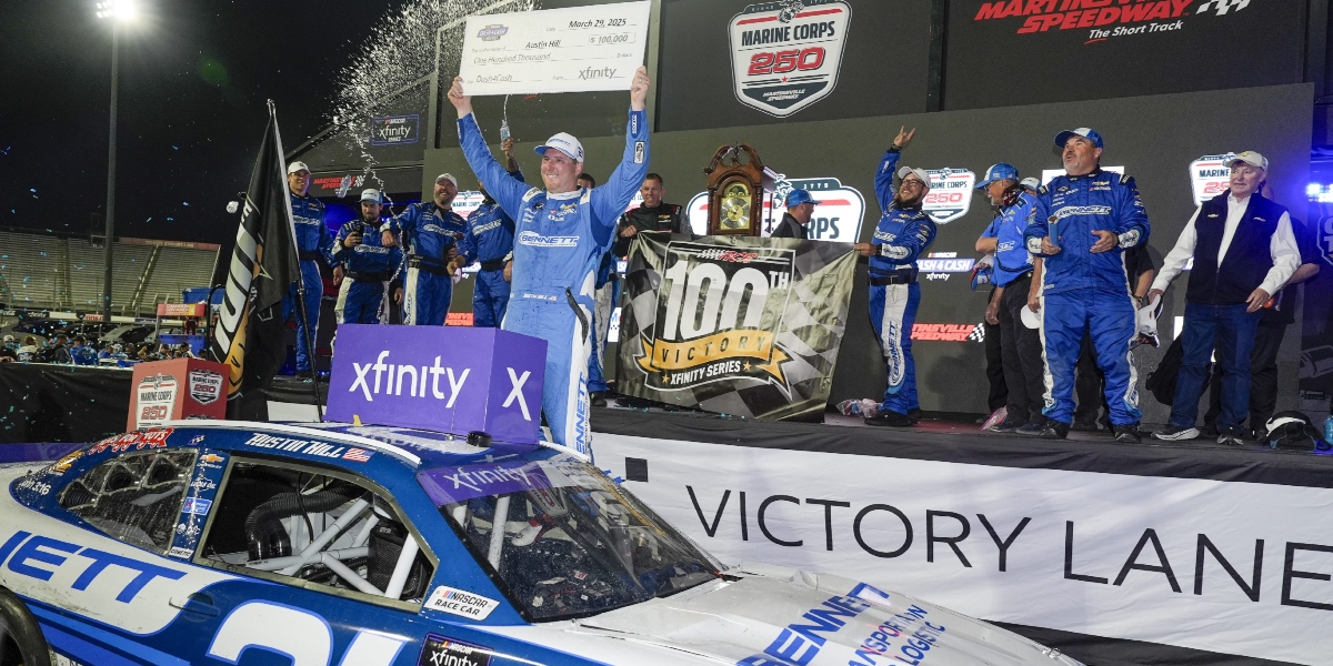 Austin Hill: Xfinity Series drivers ‘lose our minds’ at Martinsville - On3