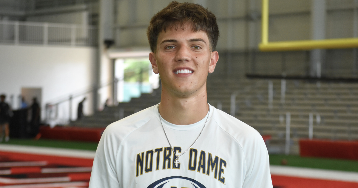 Checking in with Notre Dame QB commit Noah Grubbs