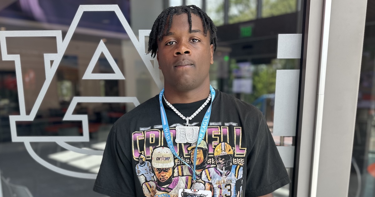 No. 2 RB Ezavier Crowell attends Big Cat scrimmage