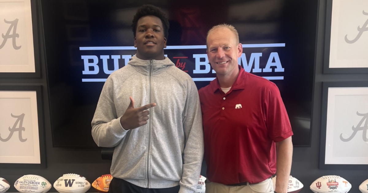 Priority defensive line target creating special bond with Alabama after ...