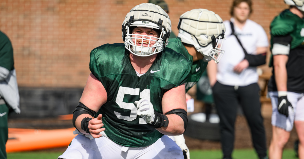 Michigan State center Matt Gulbin eager to prove himself in Big Ten