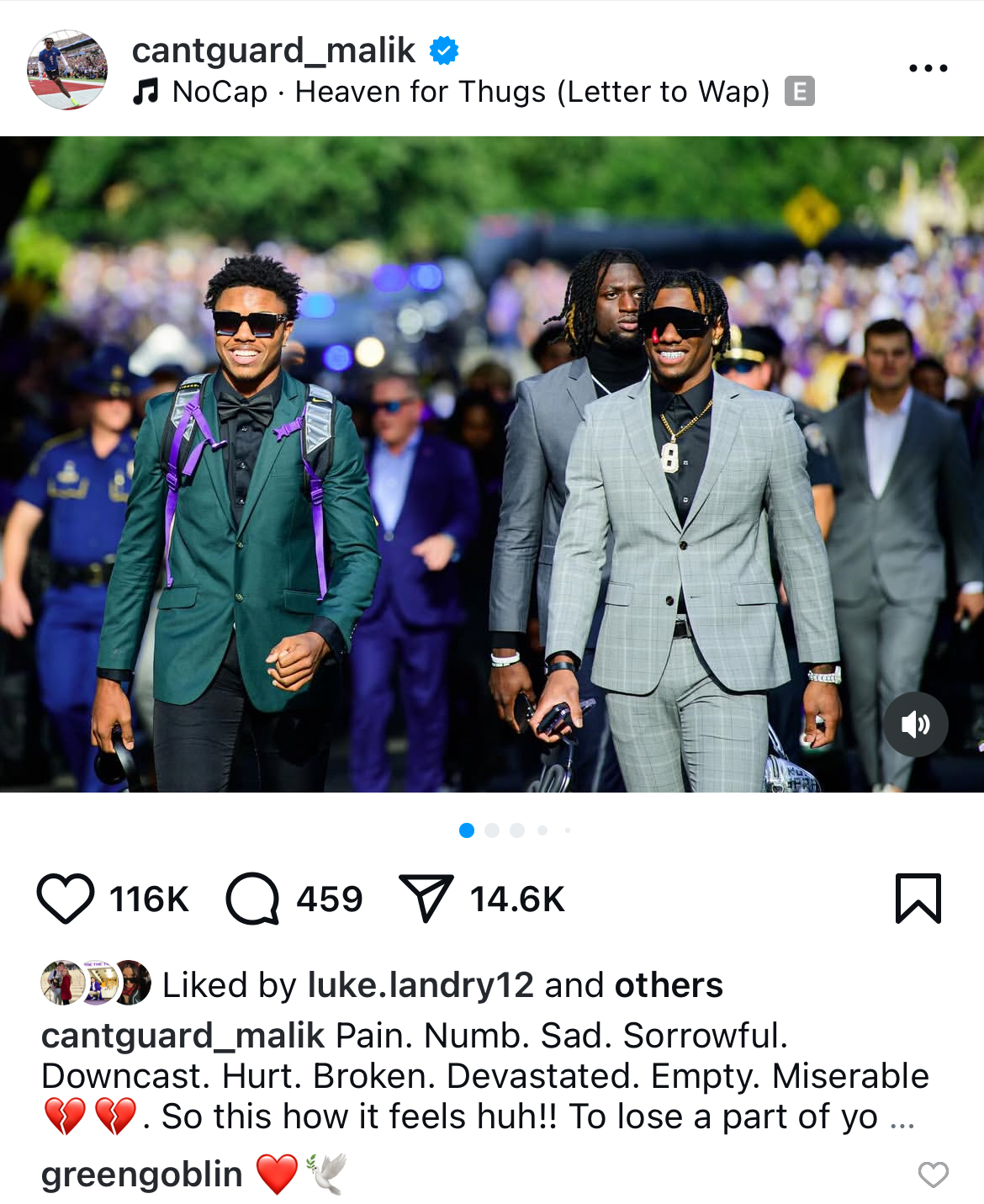 LSU, football communities mourn Kyren Lacy loss, share memories - On3