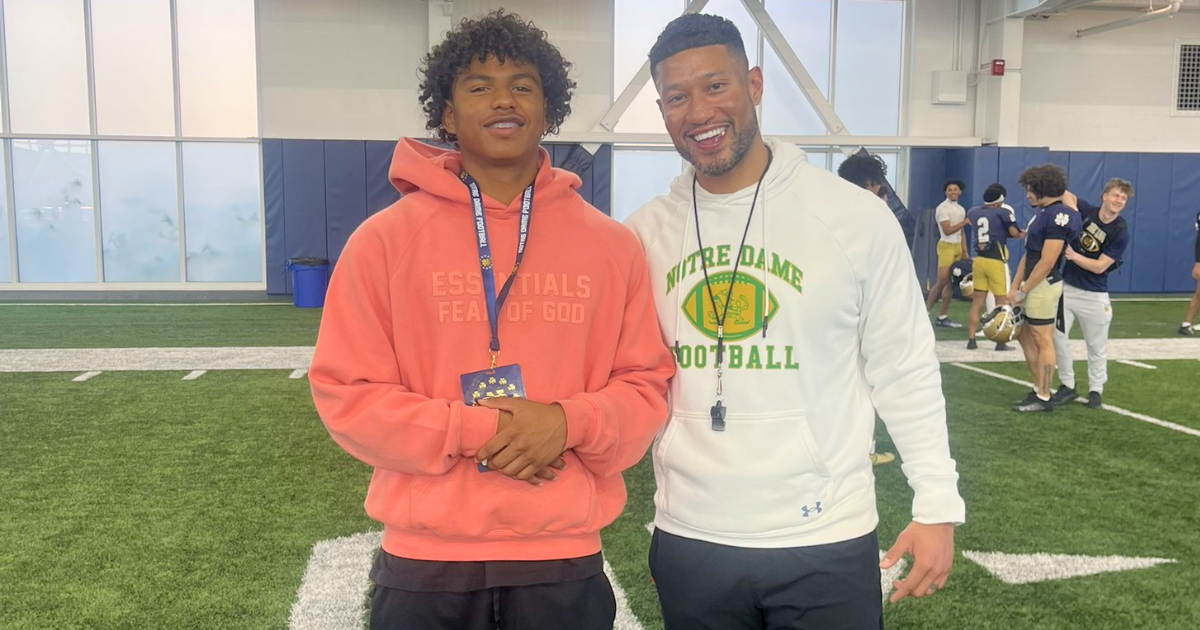 Notre Dame visits shakes up recruitment of WR Zerek Sidney