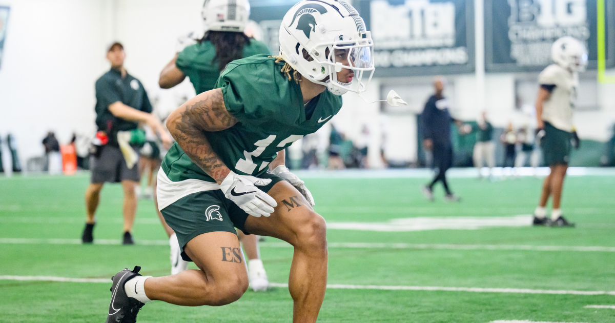 Michigan State WR Chrishon McCray developing bond with Chiles