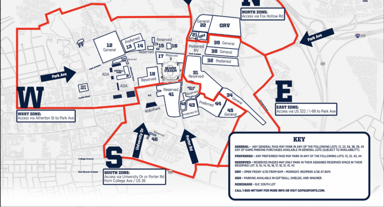 Penn State Blue-White spring game FAQs: Rosters, game logistics ...