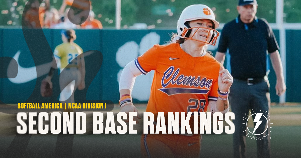 College Softball Second Base Rankings: May 2025