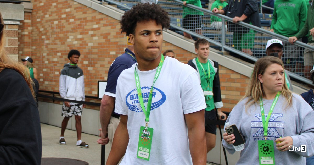 Four-star LB Kobe Clapper details Notre Dame commitment
