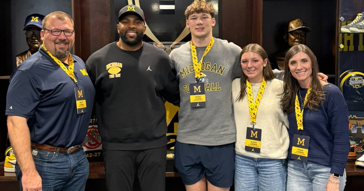 Michigan TE commit Matt Ludwig is 'the biggest football prospect from Montana in the internet ...