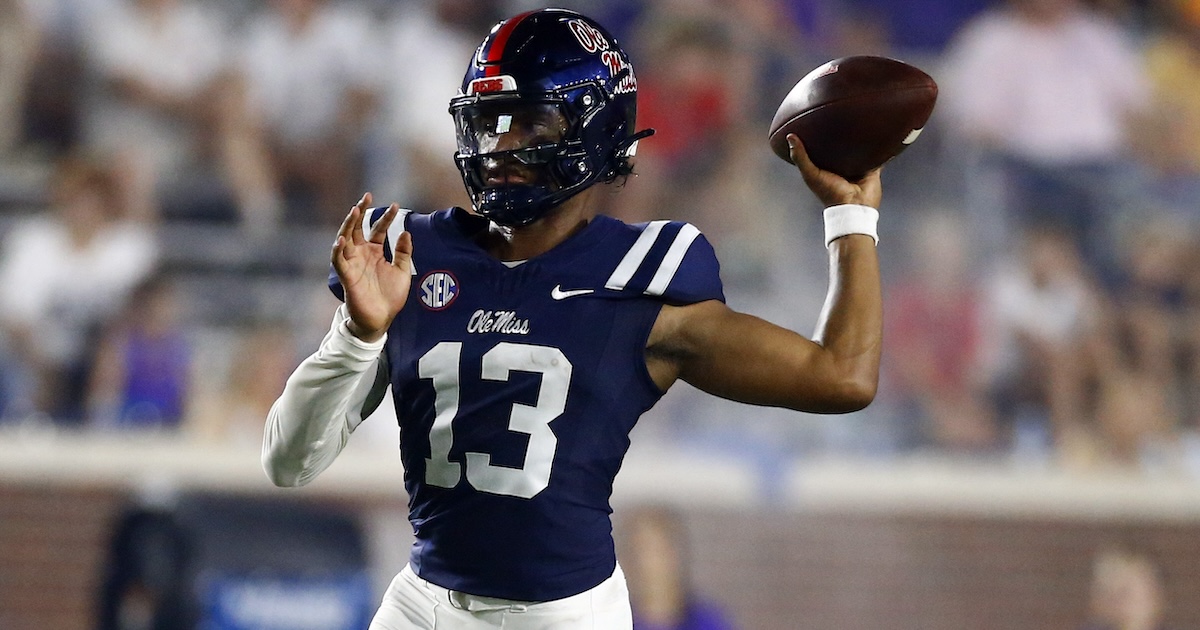 Ole Miss QB Austin Simmons is a 19-year-old college graduate who might ...