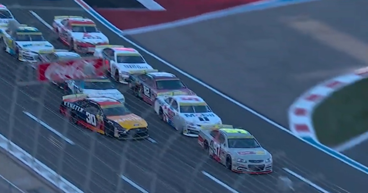 Cleetus McFarland causes major wreck during ARCA restart at Charlotte