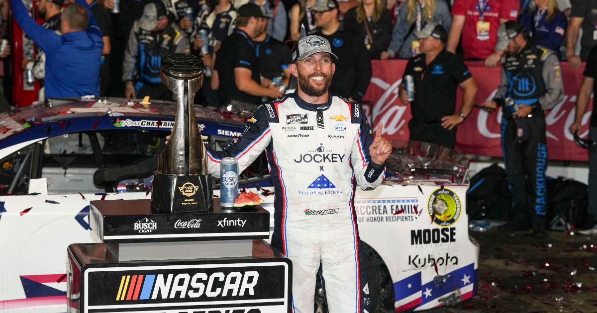 NASCAR insiders break down Ross Chastain's historic Charlotte win ...
