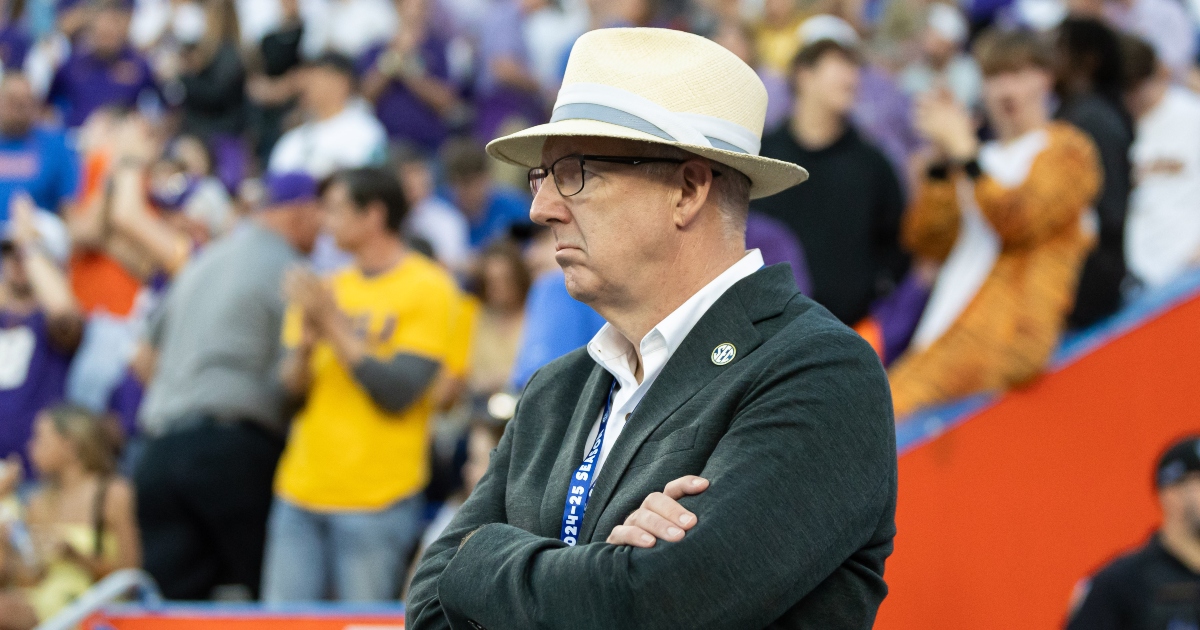 Greg Sankey gets testy with reporter comparing College Football Playoff ...