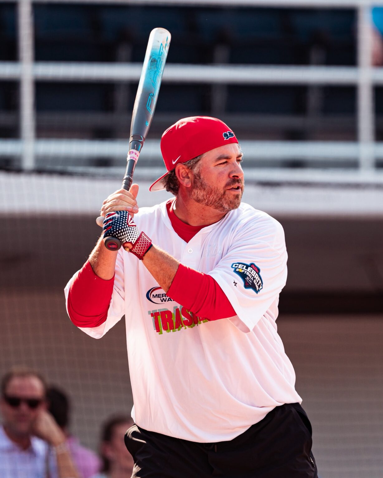 Ole Miss stars came out for first-ever Celebrity Softball Game