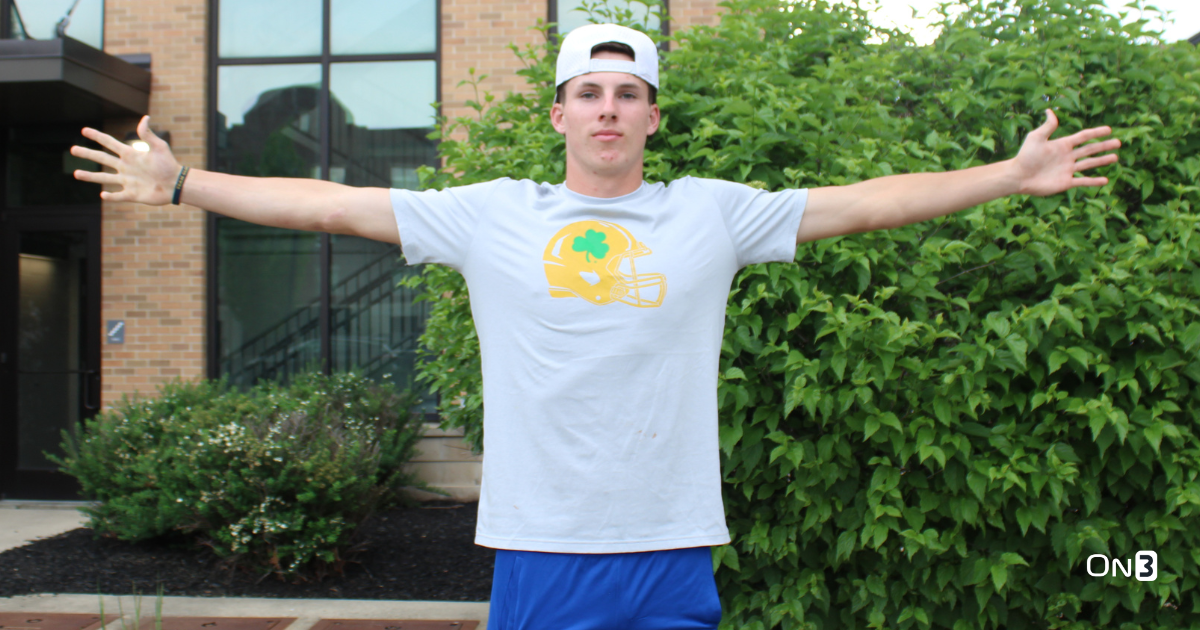 Four-star TE Titus Hawk reflects on first Notre Dame visit