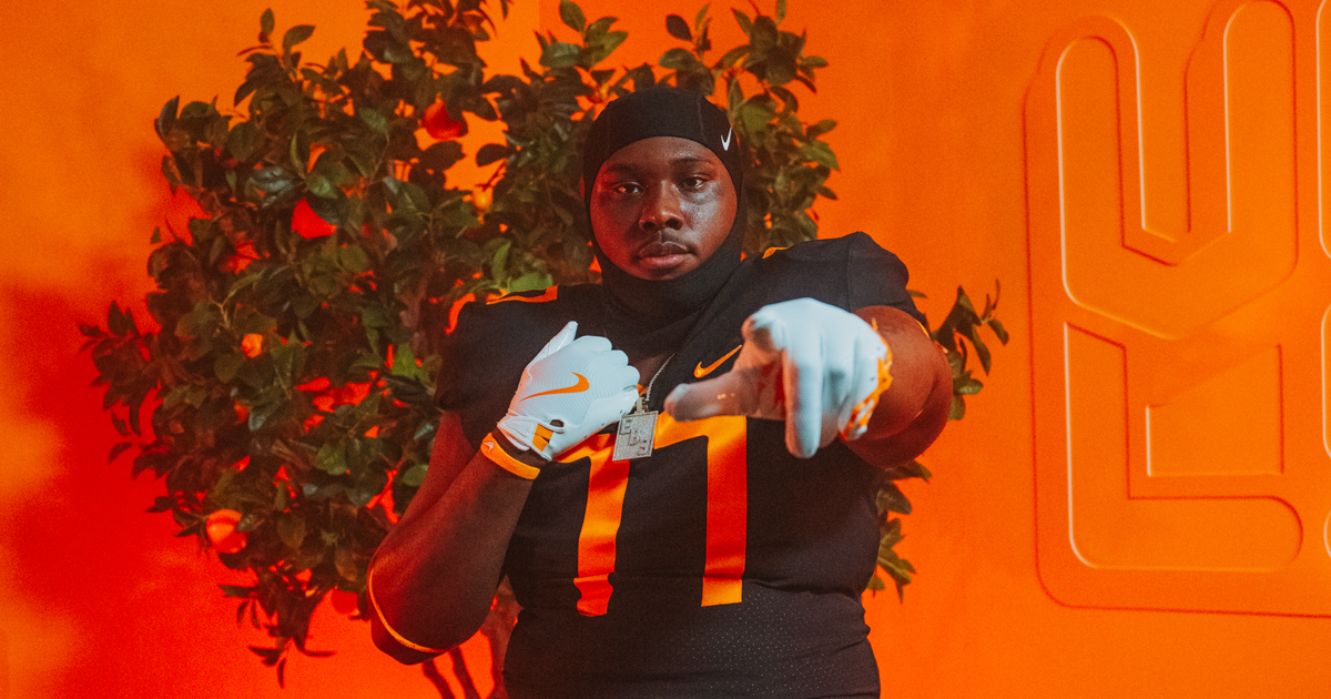 Tennessee OL target Edward Baker breaks down 'best' official visit yet - On3