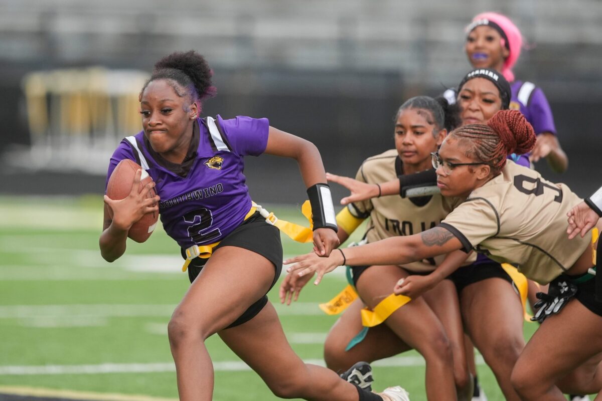 NFHS releases first rules publication for girls flag football - On3