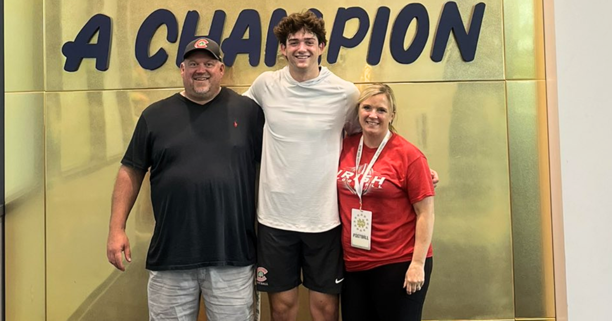 How Notre Dame visits influenced Preston Fryzel commitment