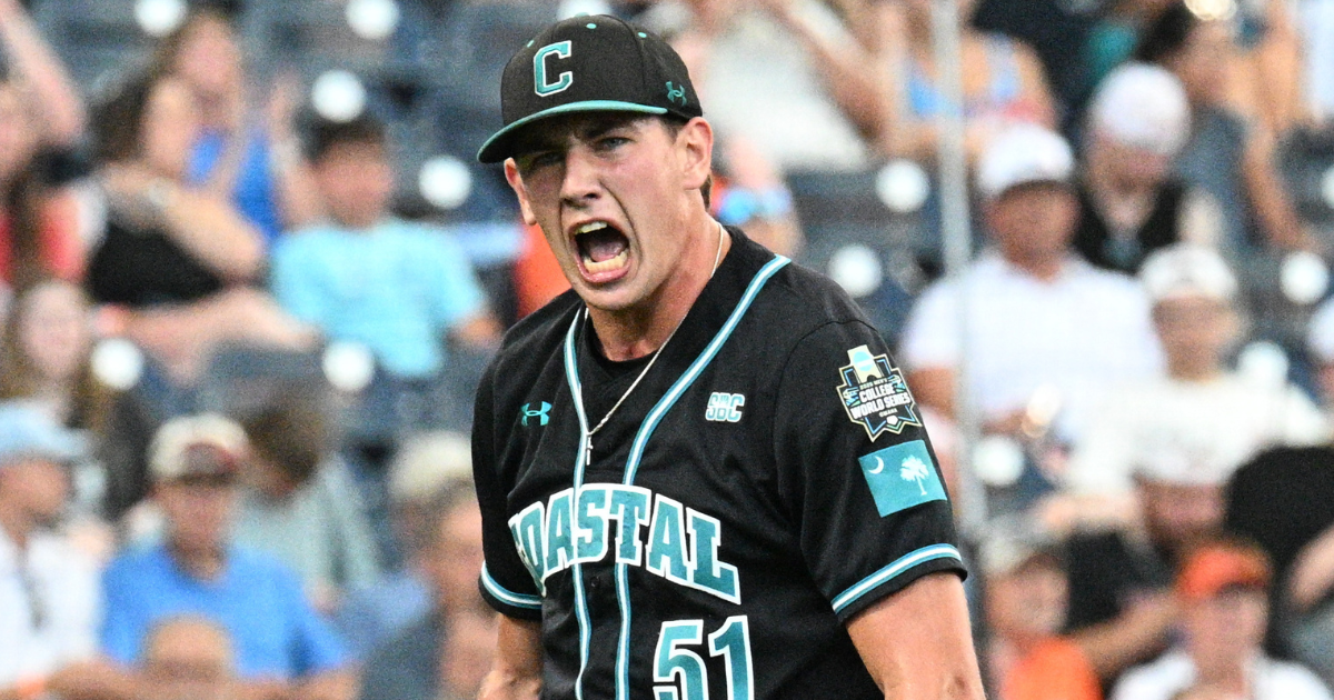 Coastal Carolina pitcher Jacob Morrison reveals there is 'not a whole ...