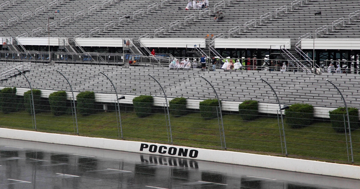 Great American Getaway 400 weather delay: NASCAR Cup Series Pocono race ...