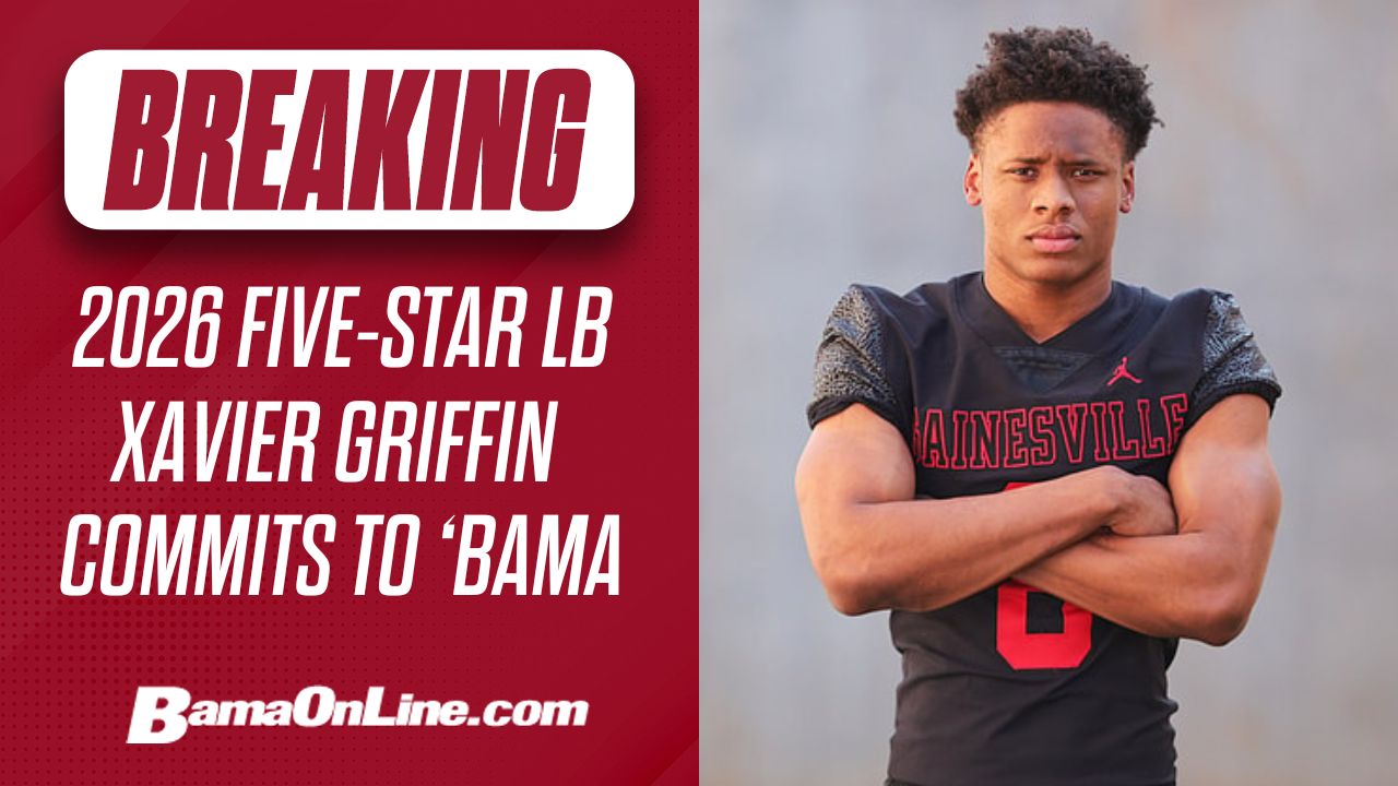 BOL Video: Alabama lands 5-star linebacker Xavier Griffin