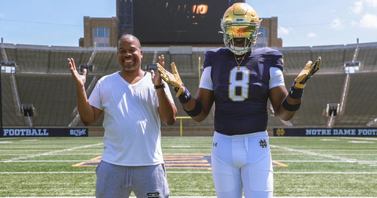 Father of Elijah Golden recaps Notre Dame football official visit
