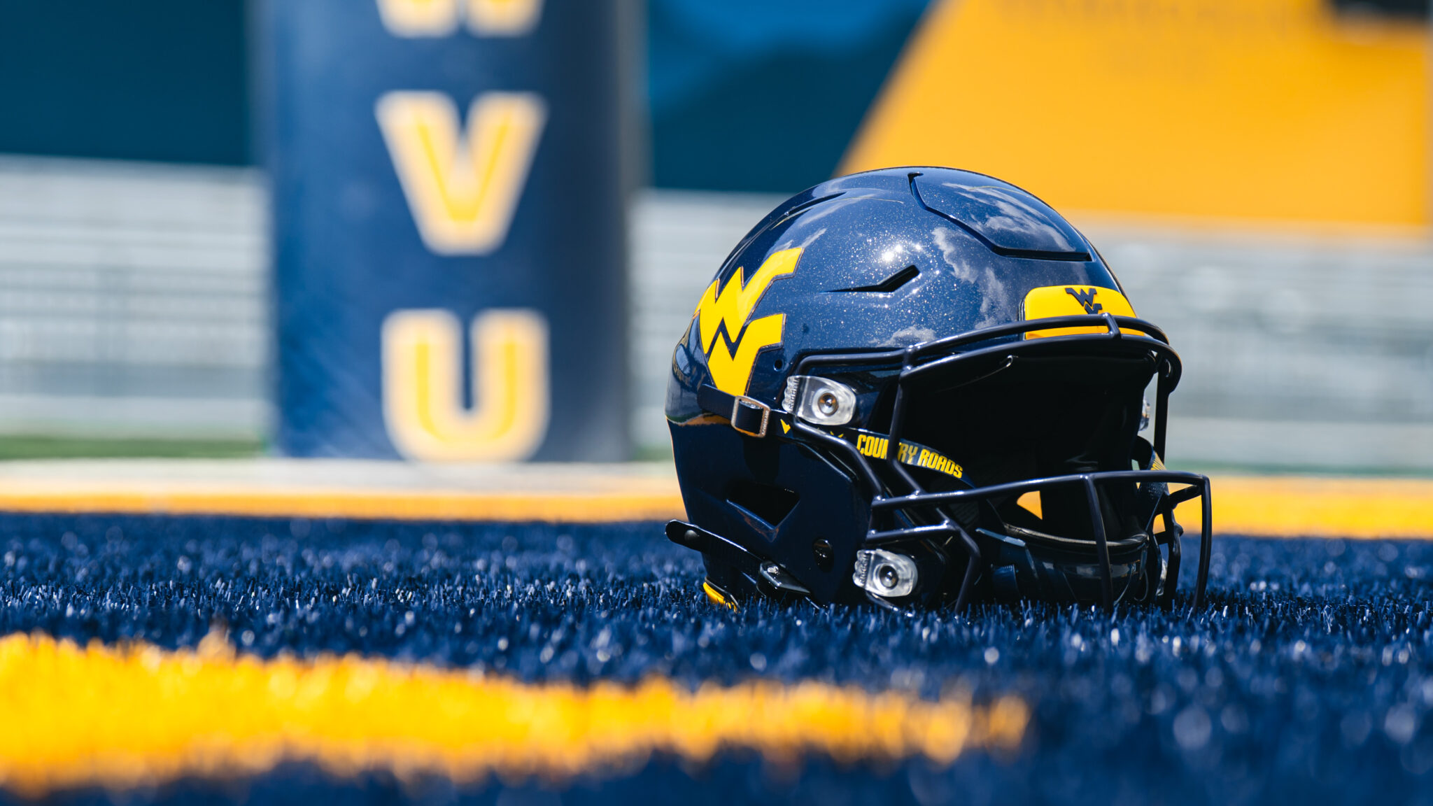 West Virginia football brings back glossy helmets - On3
