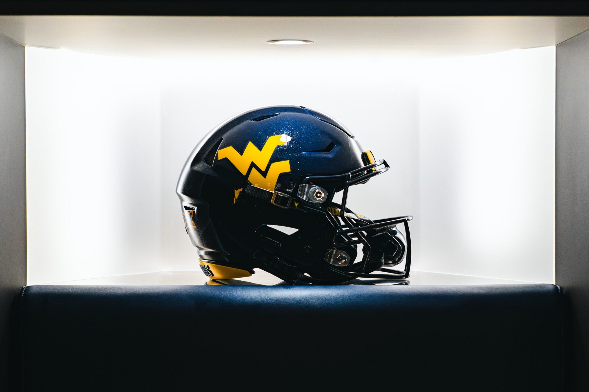 West Virginia football brings back glossy helmets - On3