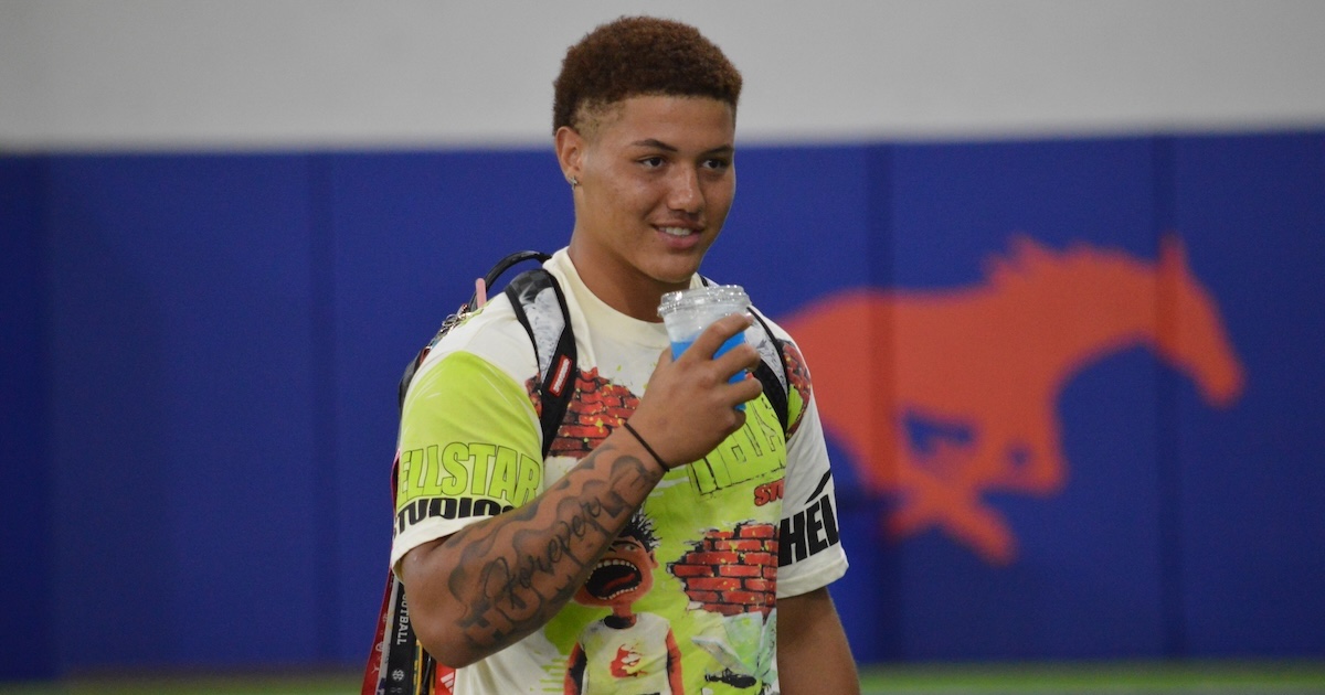 Top 100 edge Zane Rowe continues to get back to SMU for numerous visits ...