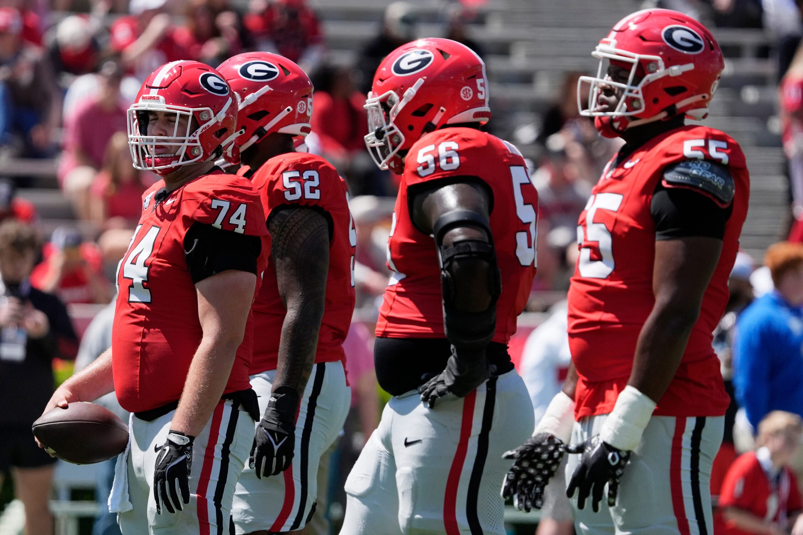 Georgia Fall Camp Position Battle: Offensive Line - On3