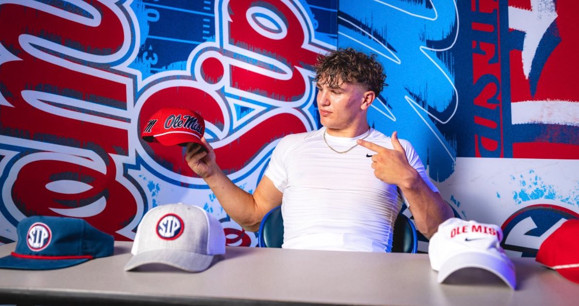 Ole Miss lands commitment from four-star ATH Jett Goldsberry - On3