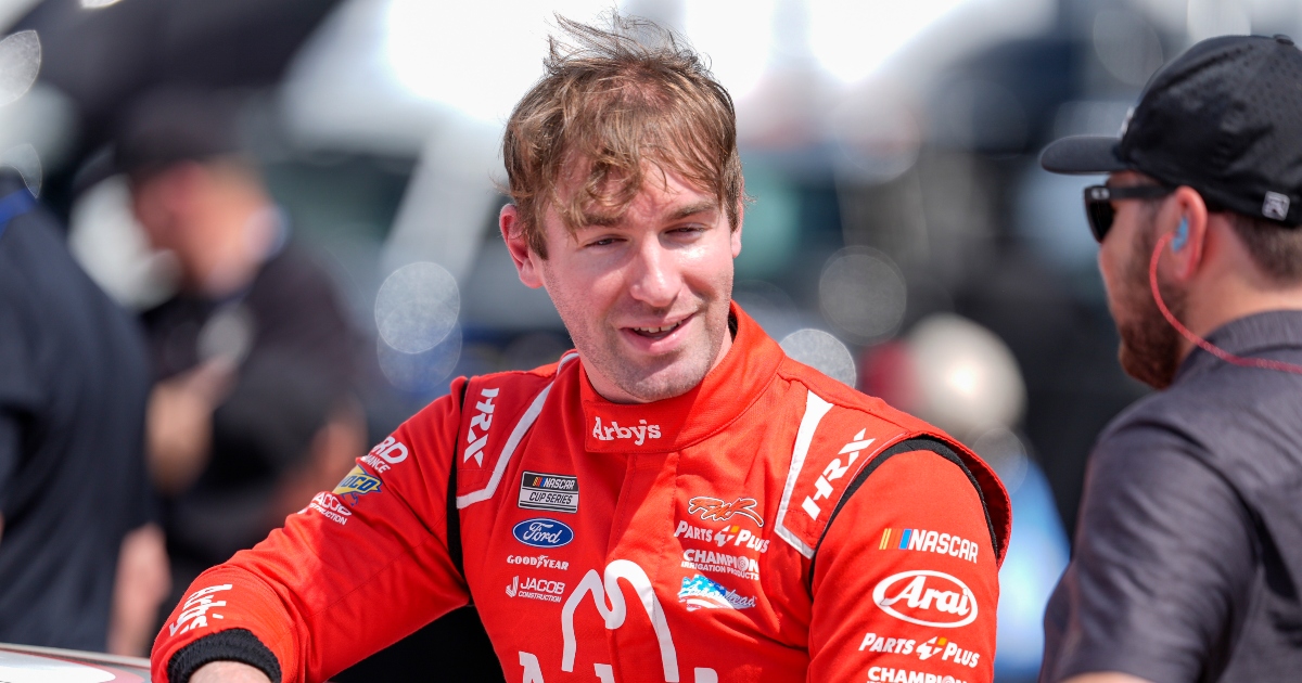 Cody Ware reacts to NASCAR delay in throwing caution after violent ...