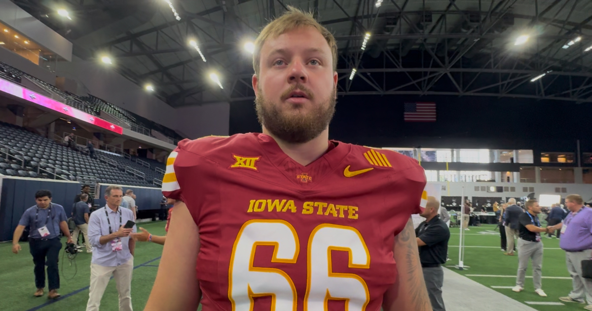 Iowa State offensive tackle Tyler Miller talks Big 12 Media Days, final ...