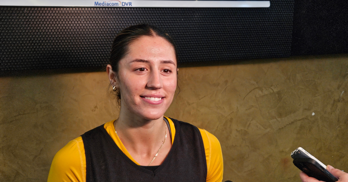 Addie Deal happy to finally be at Iowa