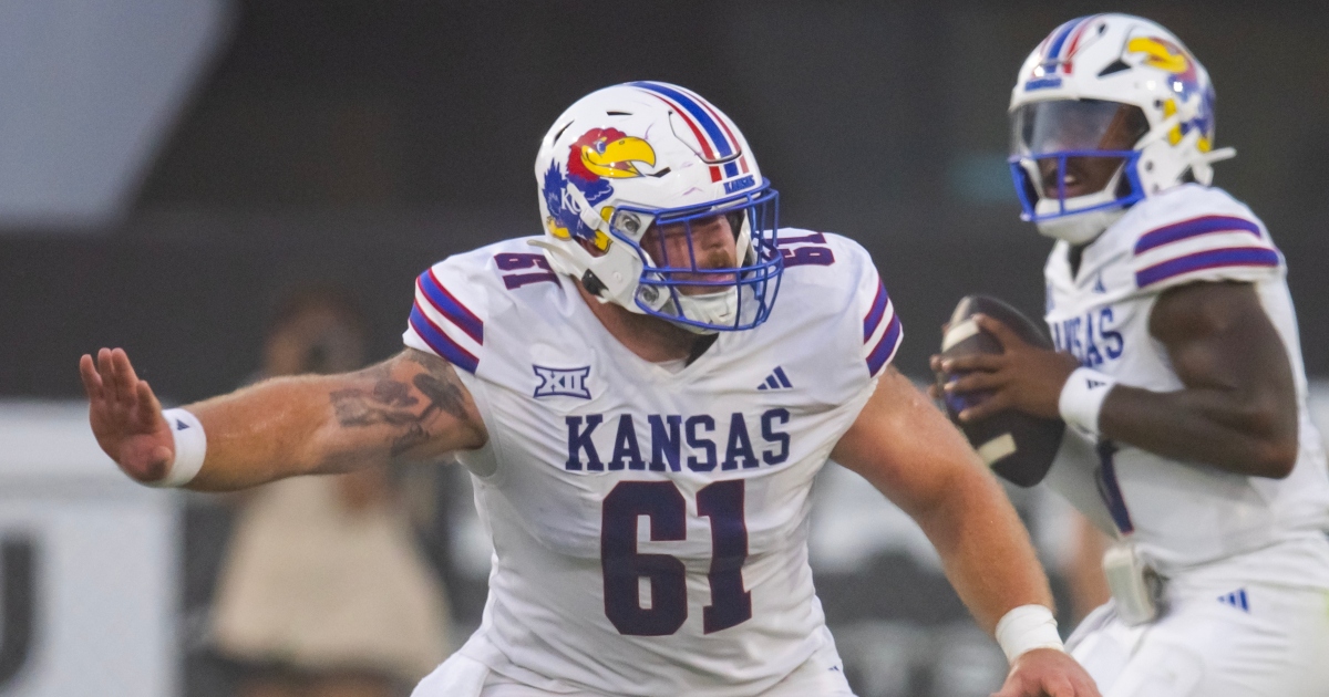 Bryce Foster injury update: Lance Leipold reveals Kansas' All-Big 12 ...
