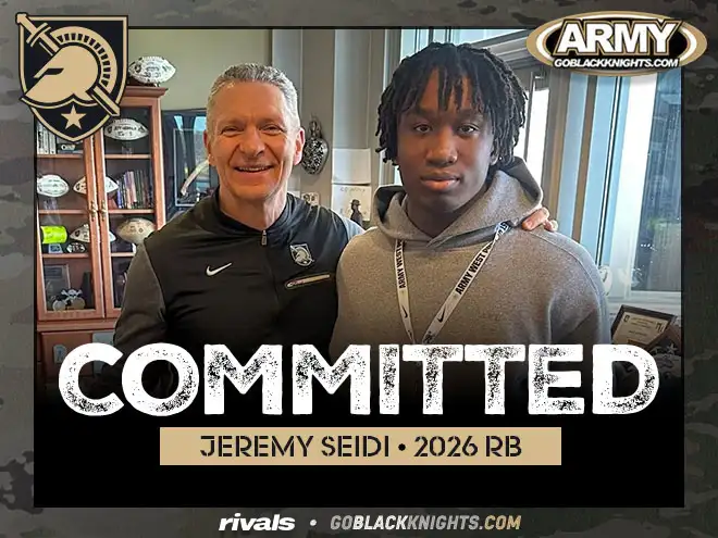 Black Knights Reel in Commitment from 2026 RB Jeremy “JJ” Seidi - On3