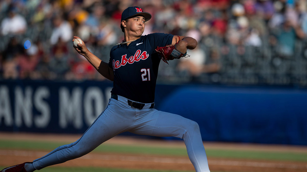 Ole Miss pitcher Mason Morris selected in third round of MLB Draft