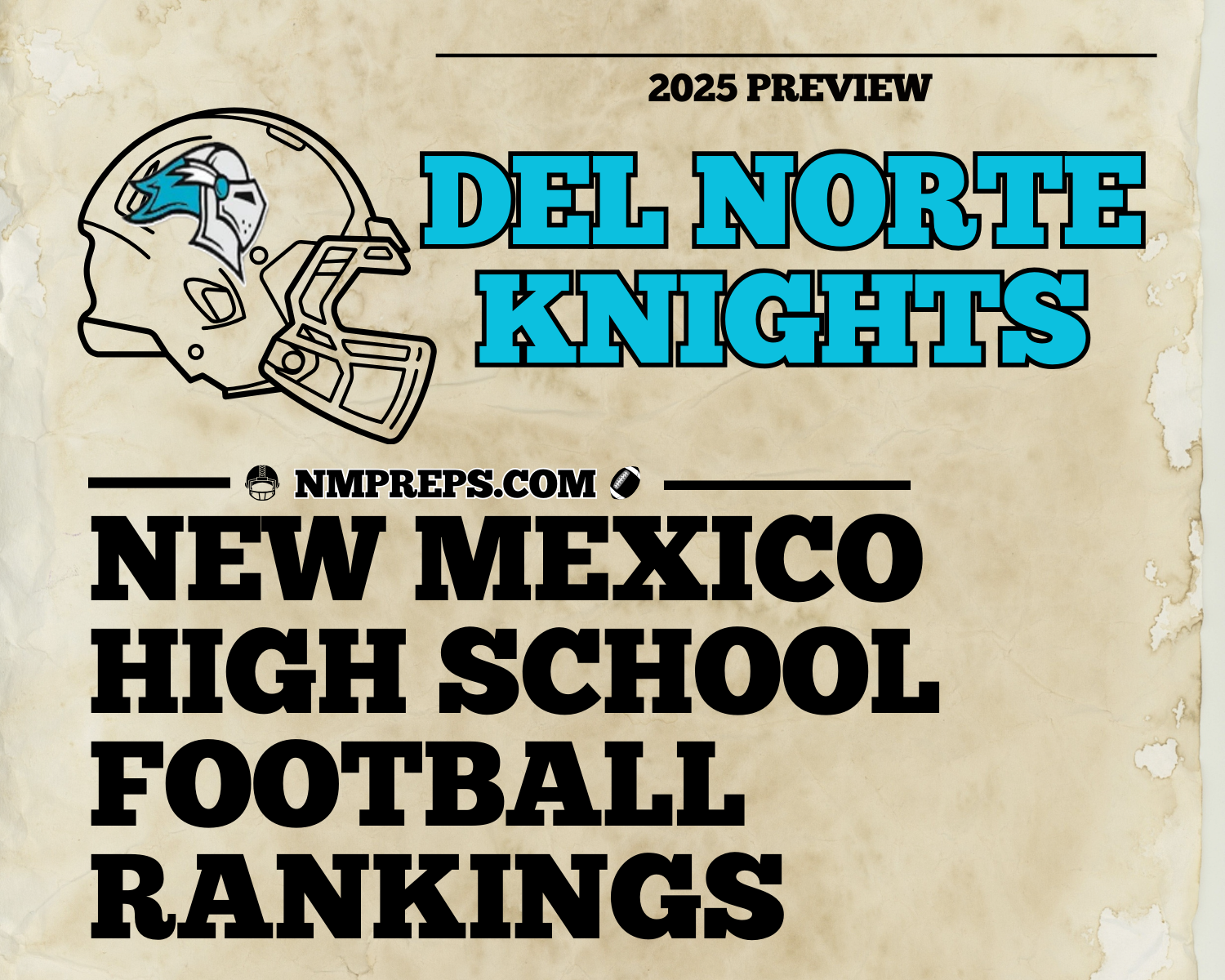 89 to 1: New Mexico HS Football Preseason Preview - Del Norte Knights - On3