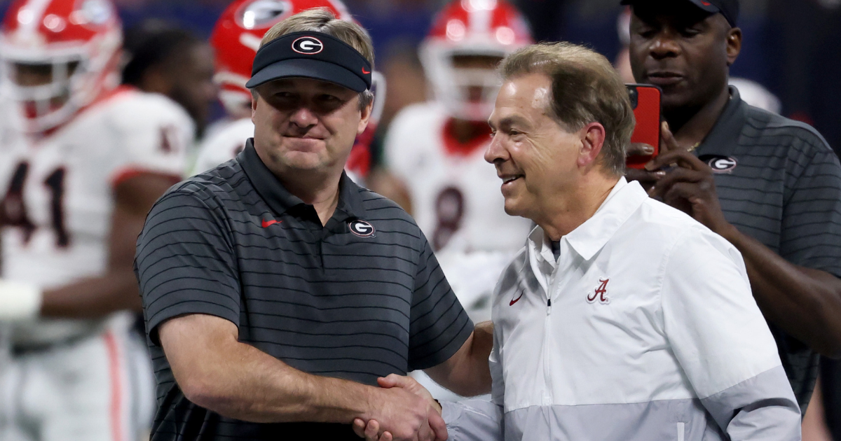 Kirby Smart jokes that he offered Nick Saban Will Muschamp's job at Georgia