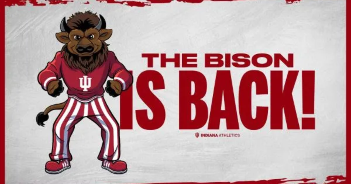 Indiana's bison mascot returns after 56-year hiatus