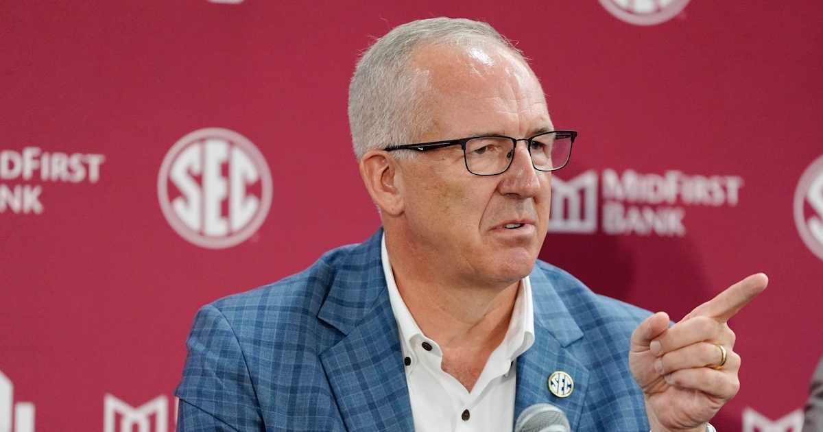 Greg Sankey reacts to report of President Donald Trump NIL executive ...