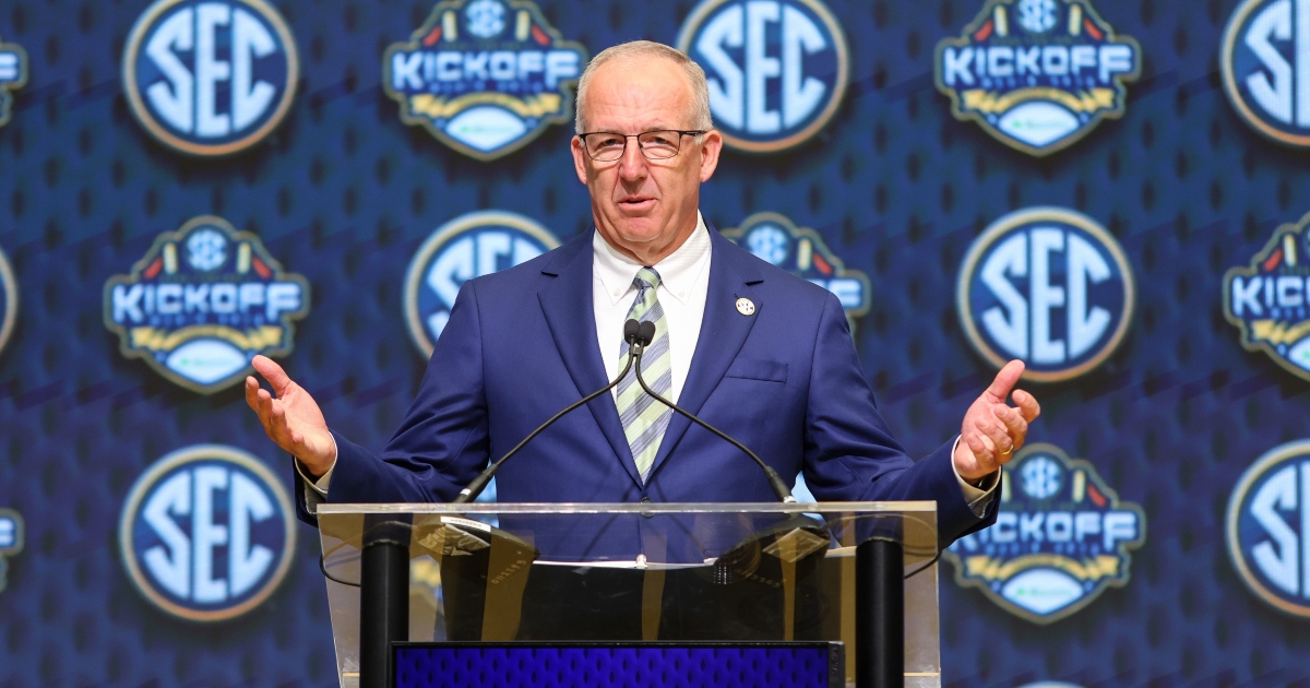 Greg Sankey calls out 'naysayers' after SEC's College World Series ...