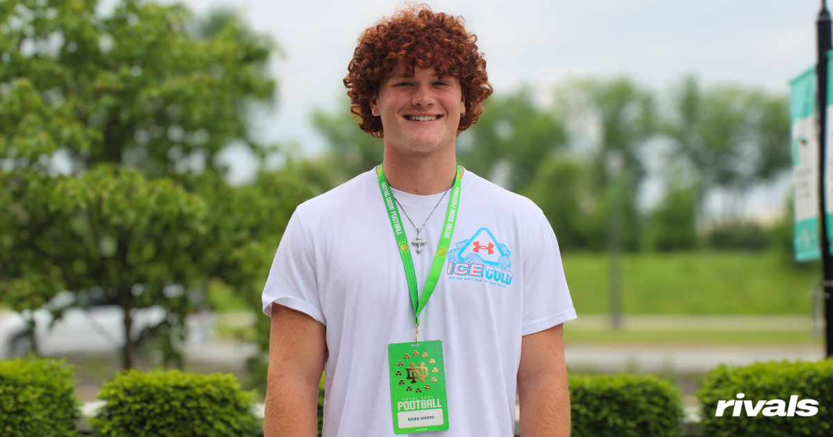 Notre Dame makes early move with offer to elite DL Asher Ghioto