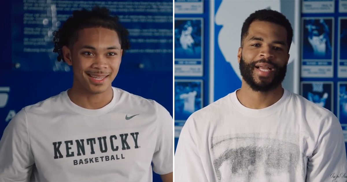 WATCH: Andrew Harrison prepares Jaland Lowe for Kentucky spotlight