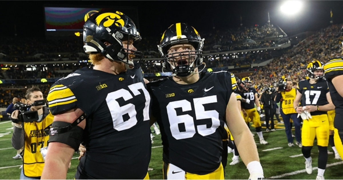 Last Camp Look: Iowa Offensive Line