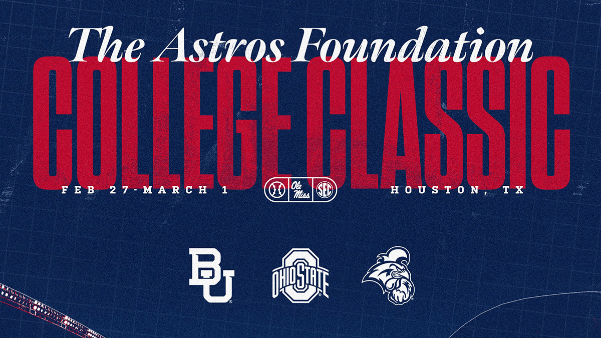 Ole Miss part of 2026 Astros Foundation College Classic field